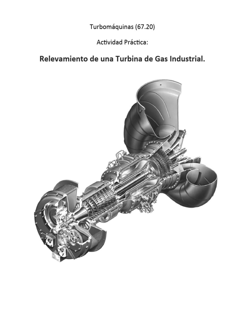 TP Turbomáquinas TG Solar Rev 01 | PDF | Turbina | Ingeniería mecánica