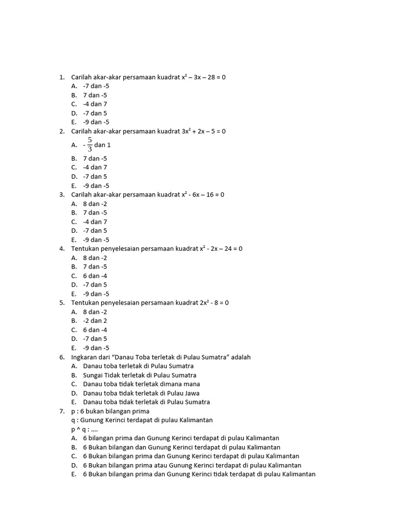 Soal Xi K13 Ganjil | PDF | Metode & Bahan Ajar | Sains & Matematika