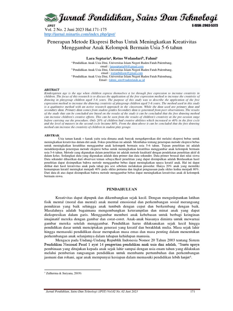 691-Article Text-1828-1-10-20230516 | PDF | Psychological Concepts | Cognition