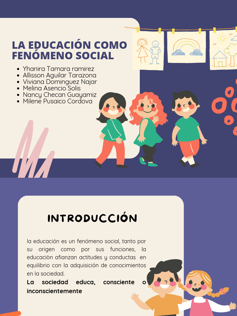 La Educacion Social | PDF | Sociedad | Socialización
