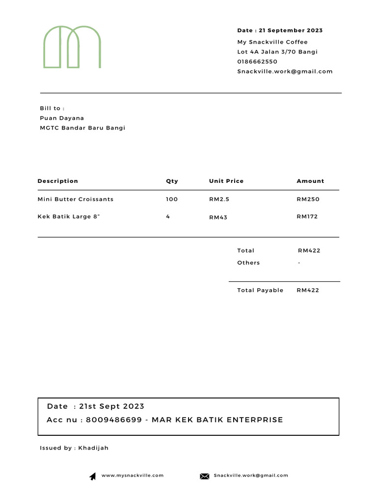 INVois Kedai | PDF