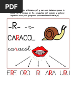 Cuadernillo Fonema R | PDF