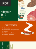 Vitamin B12 Dosage Guidelines | PDF