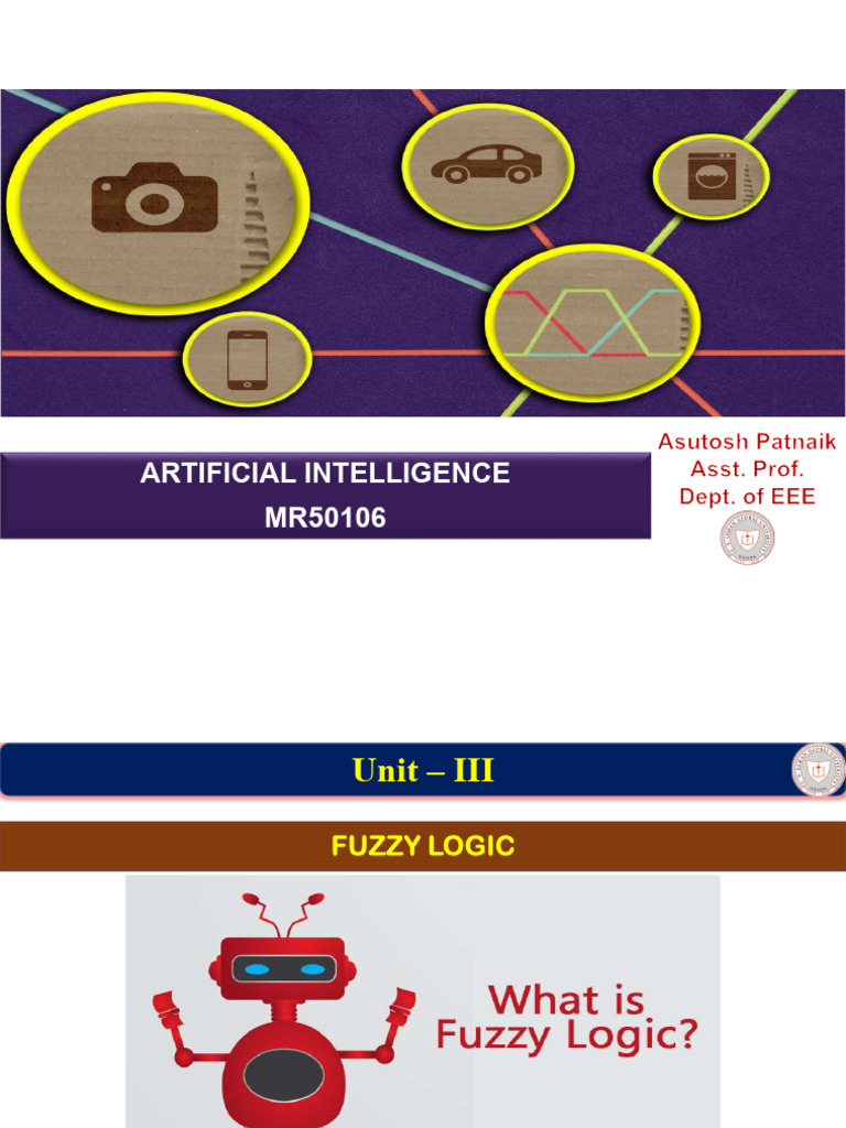 Unit 3 Lecture - 2 | PDF | Fuzzy Logic | Theoretical Computer Science