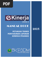 Petunjuk Teknis E-Lapkin | PDF