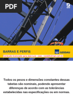 Tabela Perfil L 2 A 8 | PDF | Materiais de construção | Átomos