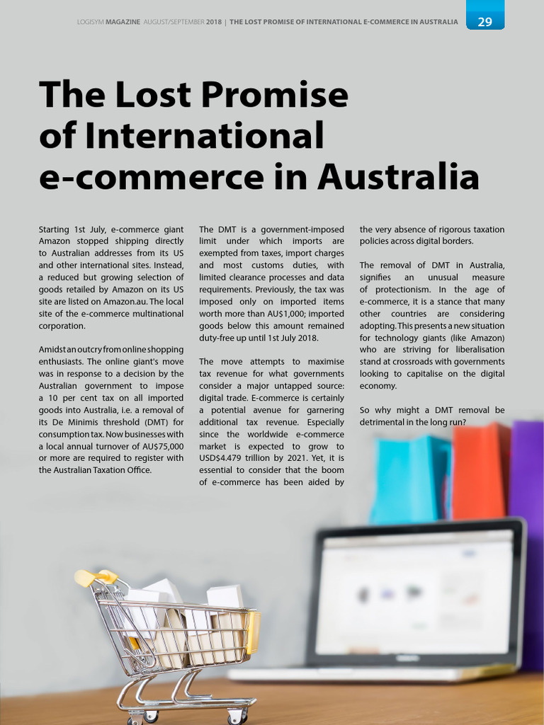 The Lost Promise of International E-Commerce in Australia | PDF | Taxes | E Commerce