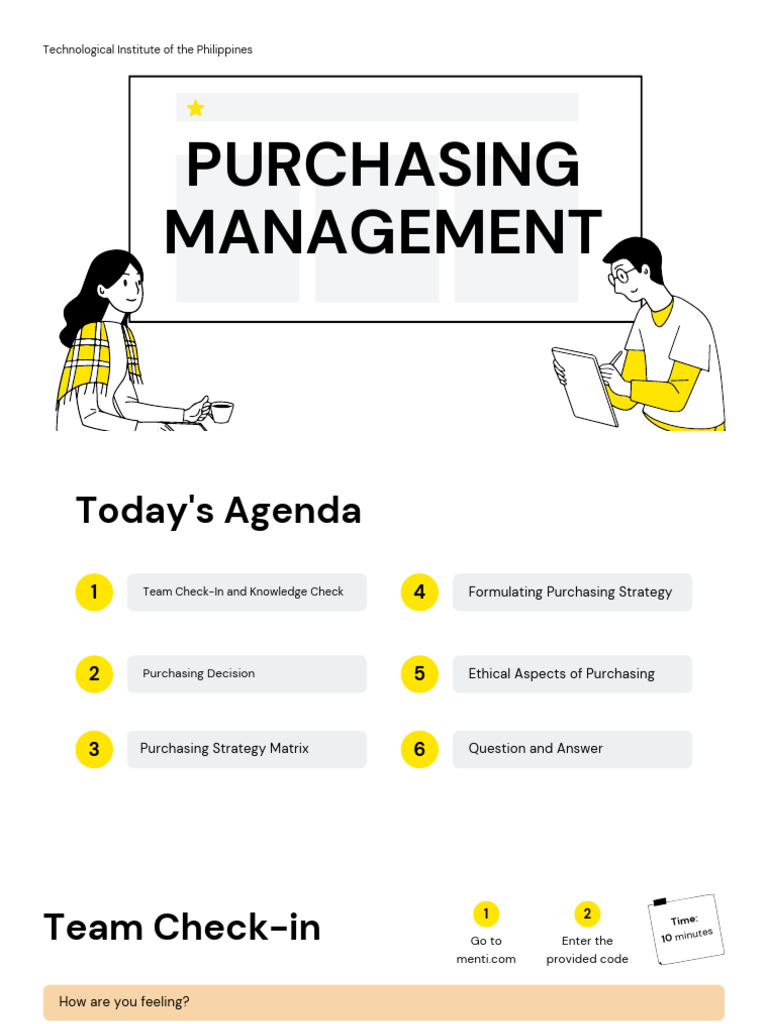 21 05 20 Purchasing Management | PDF | Offer And Acceptance | Supply Chain