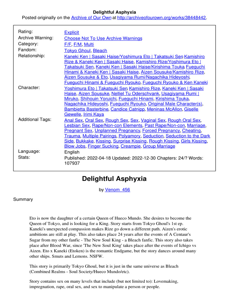 Delightful Asphyxia | PDF