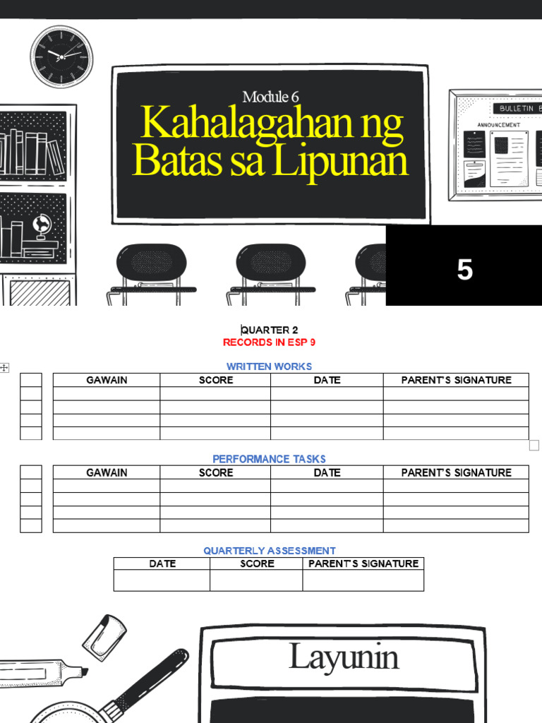 ESP 9 Q2 Module 6 Week 1 | PDF