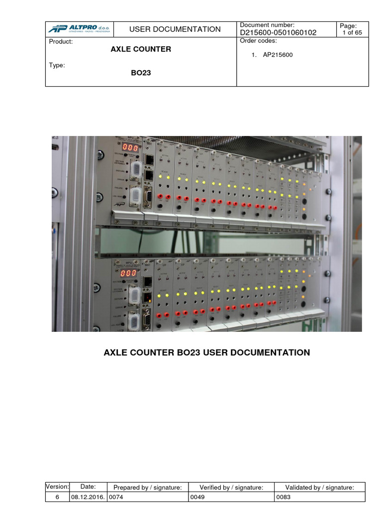 3.II BO23-User - Documentation-V6 | PDF | Power Supply | Relay