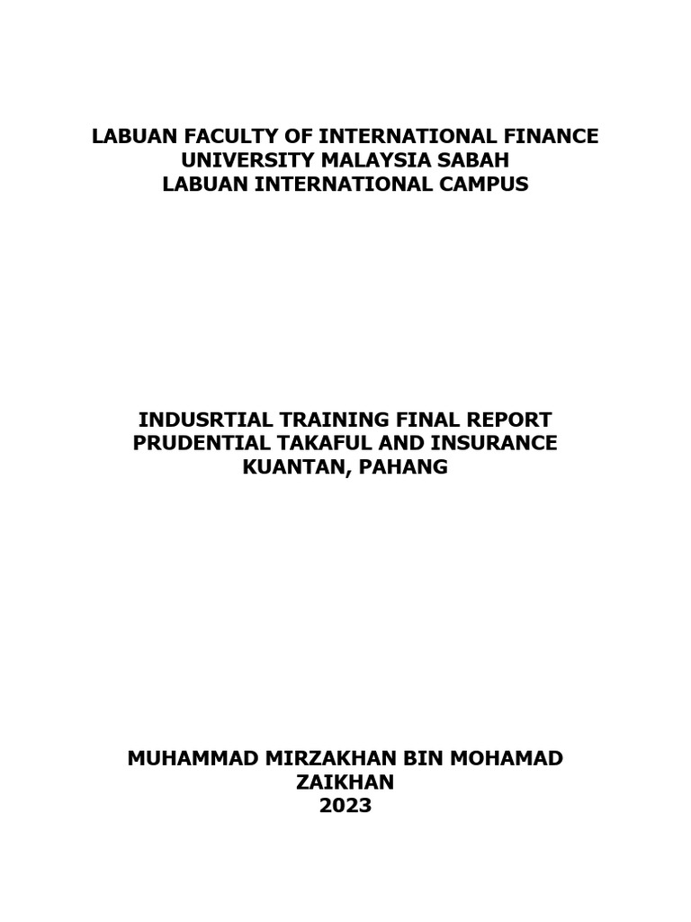 Report Internship 2023 | PDF