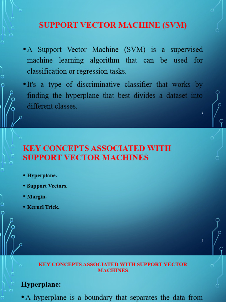 Support Vector Machine-Updated Version | PDF | Support Vector Machine ... Support Vector Machine-Updated Version | PDF | Support Vector Machine ...