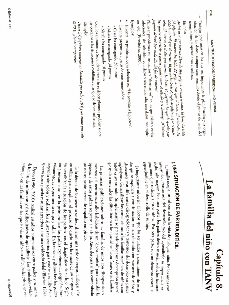 González Muñoz, D. (2016) TANV. Trastorno de Aprendizaje No Verbal ...