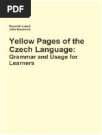 Basic Czech 1 | PDF