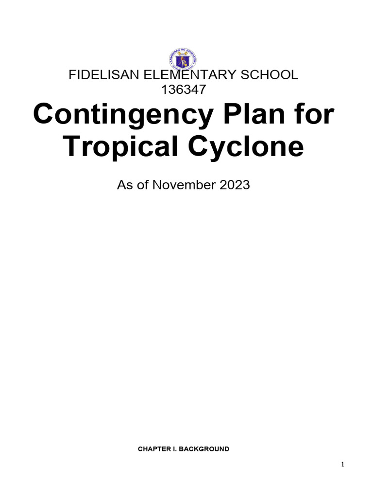 Chapter 3-CP For Tropical Cyclone | PDF | Tropical Cyclones | Flood
