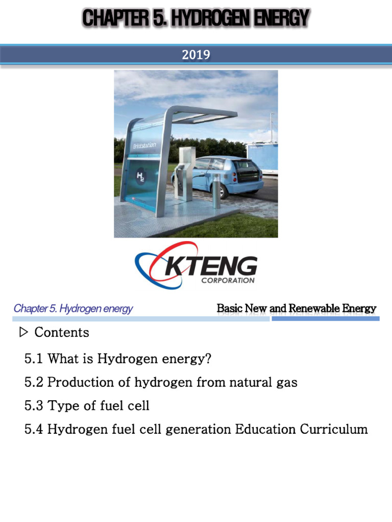 Chapter 5. Hydrogen Energy | PDF | Hydrogen | Fuel Cell