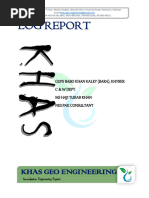 Borewell Drilling Log Template | PDF