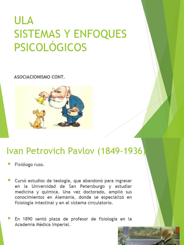 Pavlov | PDF | Sicología | Conceptos psicologicos
