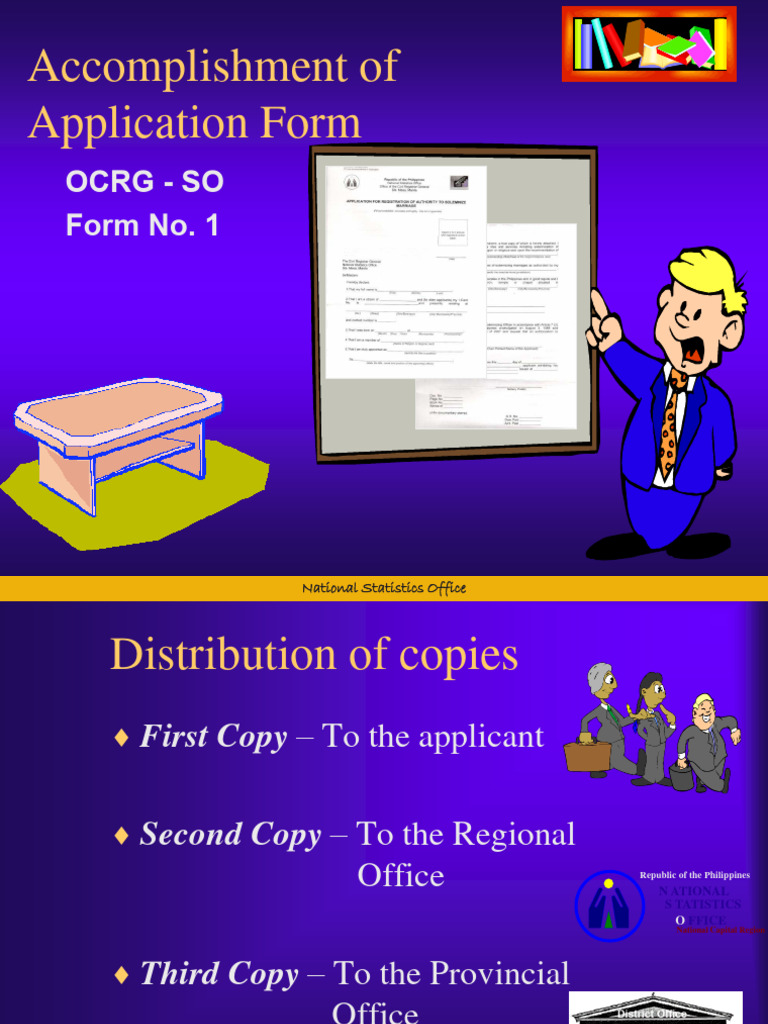 Ocrg So Form No 1 Pdf Government Social Institutions