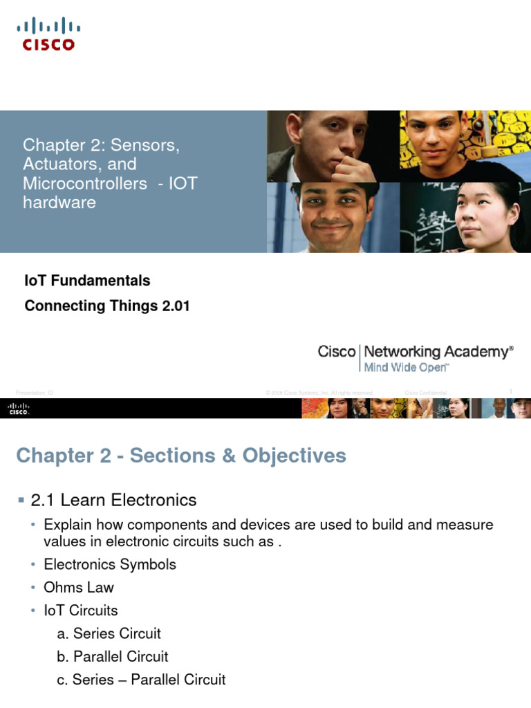 Chapter 2 Sensors, Actuators, and Microcontrollers - IOT Hardware | PDF | Series And Parallel ...