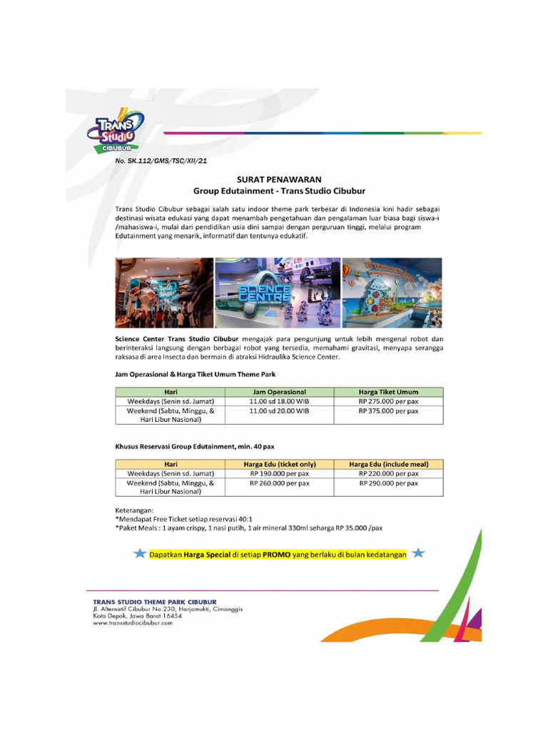 Penawaran Edutainment Hidayat-1 | PDF