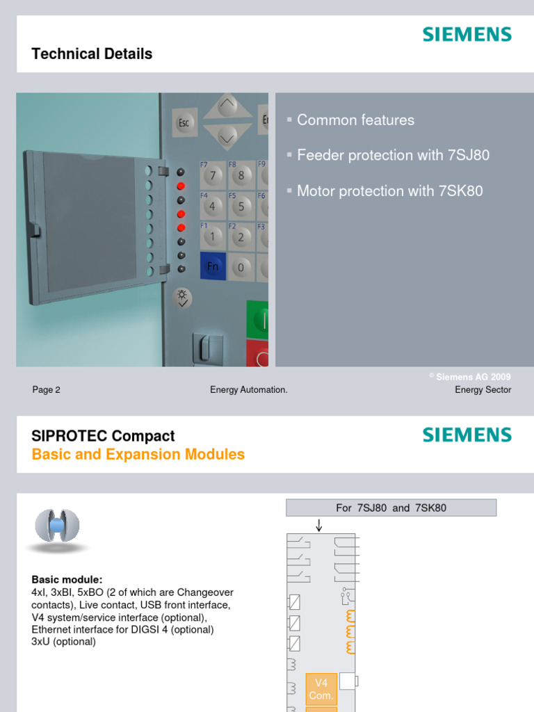 7SJ80 | PDF | Automation | Modular Programming