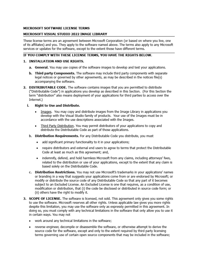 Visual Studio 2022 License Guide | PDF | Source Code | Application Software