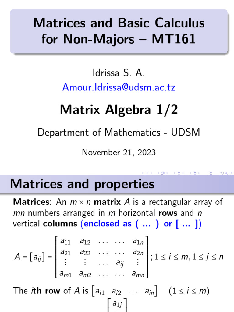 Press 05 | PDF | Matrix (Mathematics) | Mathematical Physics