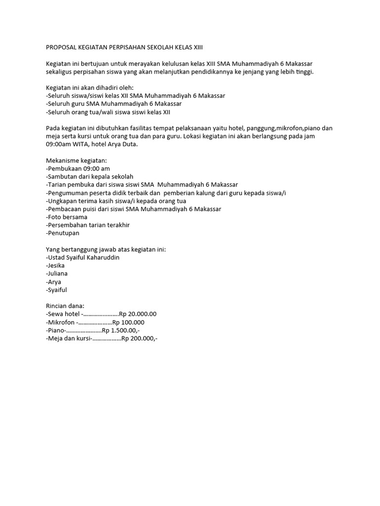 Proposalj | PDF | Seni