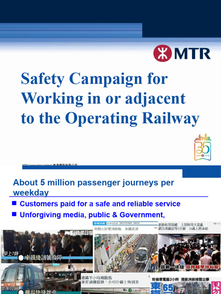 Hong Kong Railway Safety Campaign Insights | PDF | Risk | Risk Assessment
