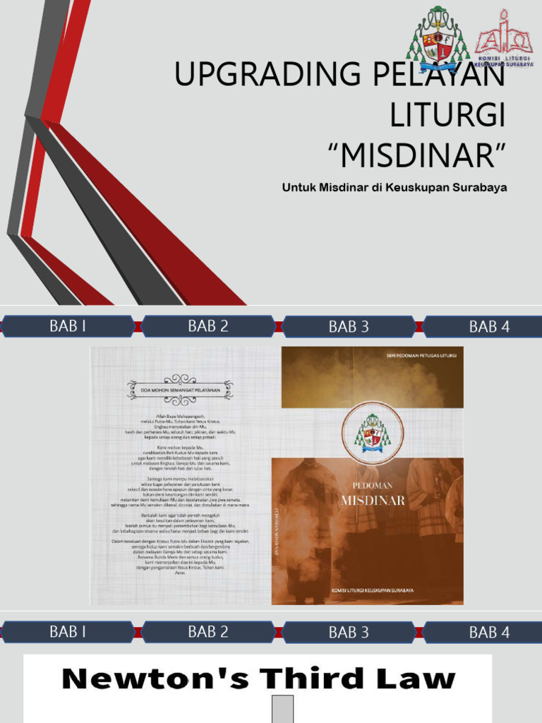 Upgrading Pelayan Liturgi Misdinar | PDF