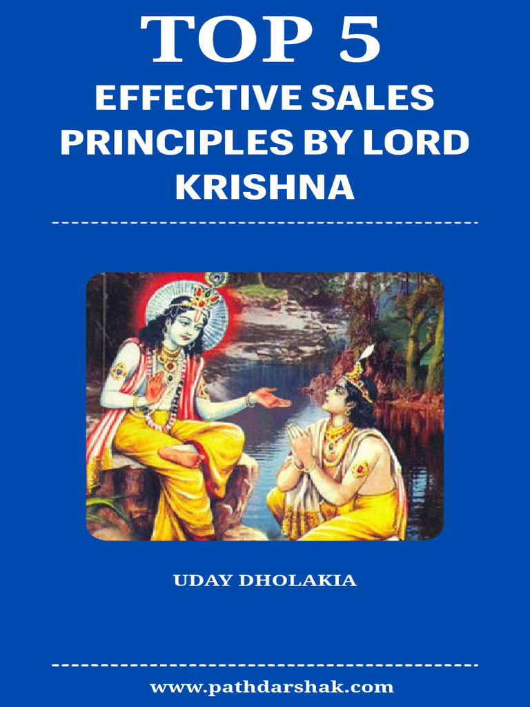 5 Sales Principles by Lord Krishna | PDF | Religion & Spirituality