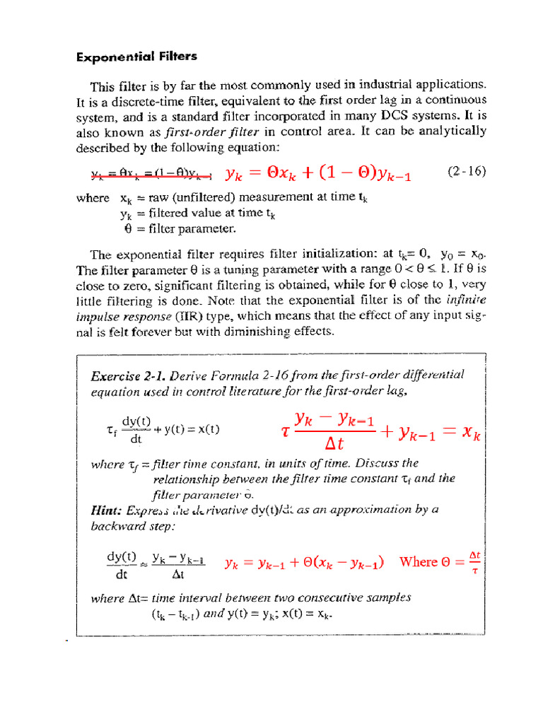 Exponential Filter 1698809526375172466541c6b62d366 | PDF