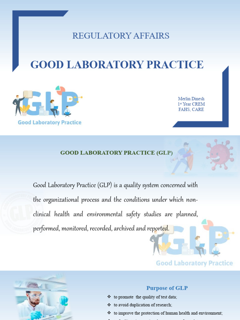 Good Laboratory Practices | PDF | Quality Assurance | Business