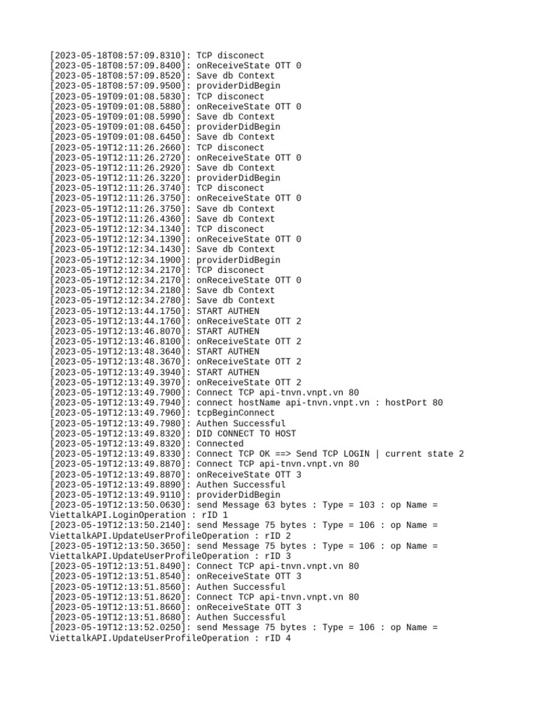 Logfile 0 | PDF | Transmission Control Protocol | Telecommunications