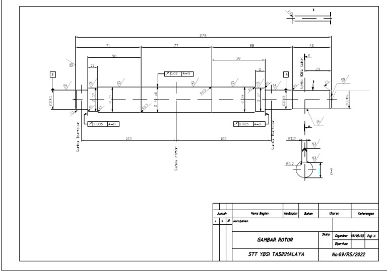 TUGAS Gambar Rotor-Layout1 | PDF