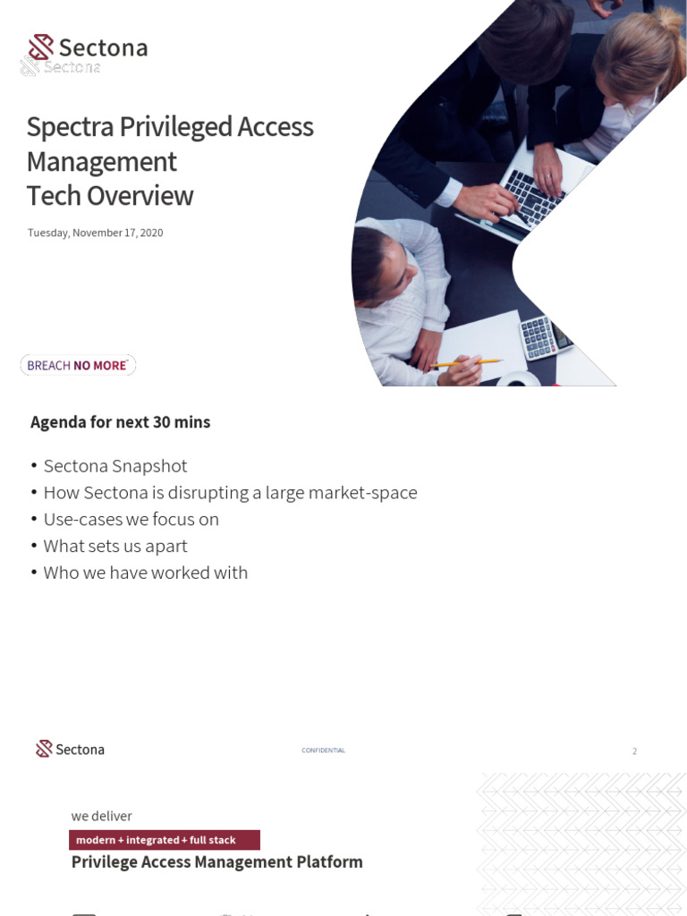 Sectona Tech Overview | PDF | Cloud Computing | Proxy Server