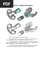 Dimensiones Chaveteros y Chavetas | PDF | Ingeniería mecánica