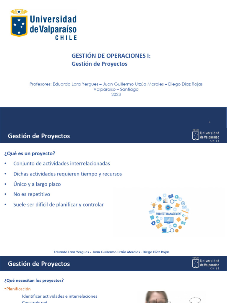 Gestión De Proyectos Pdf La Investigación De Operaciones Gestión