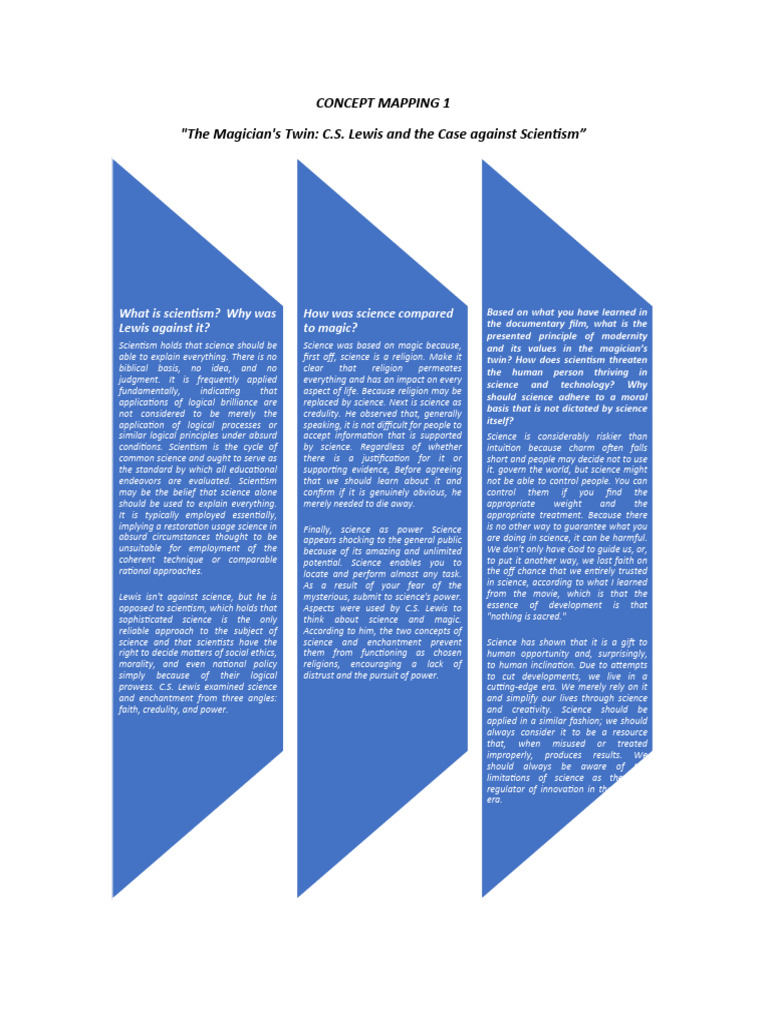Concept Mapping 1 | PDF | Science | Philosophical Theories