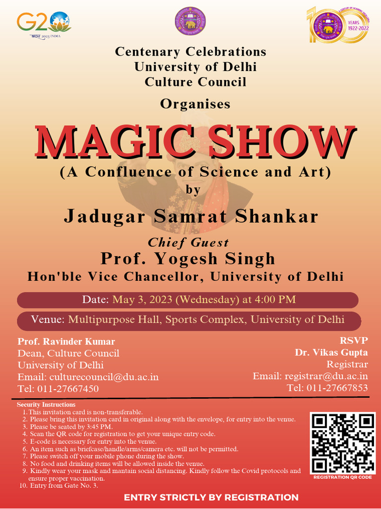 Magic Show E Brochure | PDF | Magic (Illusion)