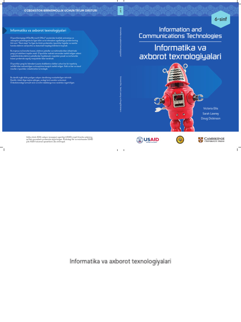 Cambridge 6-Sinf Informatika | PDF