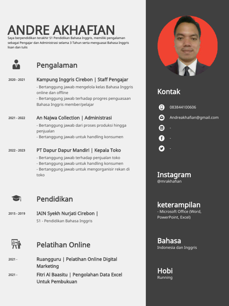 CV SPV Andre Akfhian | PDF