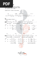 Partitur Angka Gugur Bunga | PDF