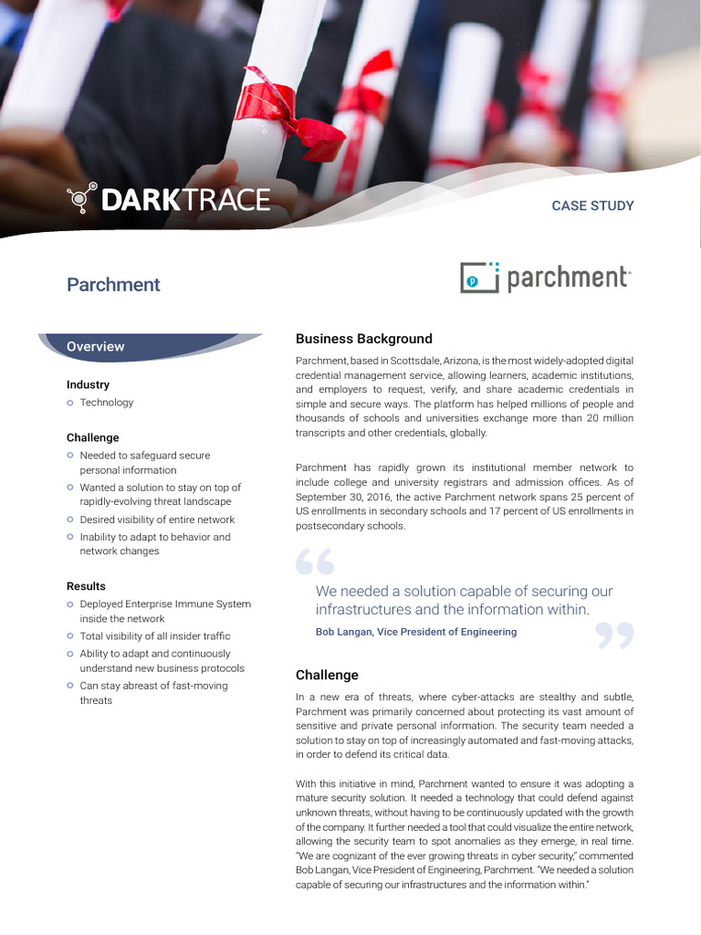 Parchment | PDF | Cyberwarfare | Security
