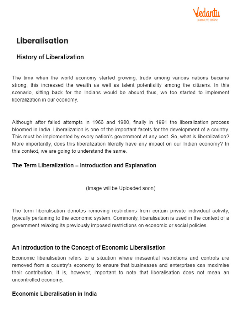 Liberalisation | PDF