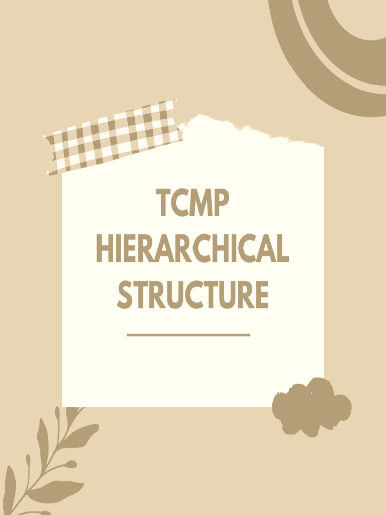 TCMP | PDF | Housekeeping | Prison