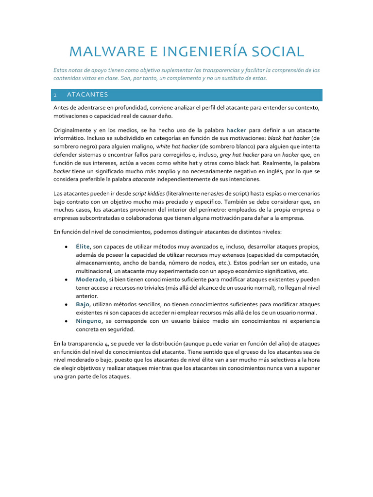 Tema 3b | PDF | Virus de computadora | Malware