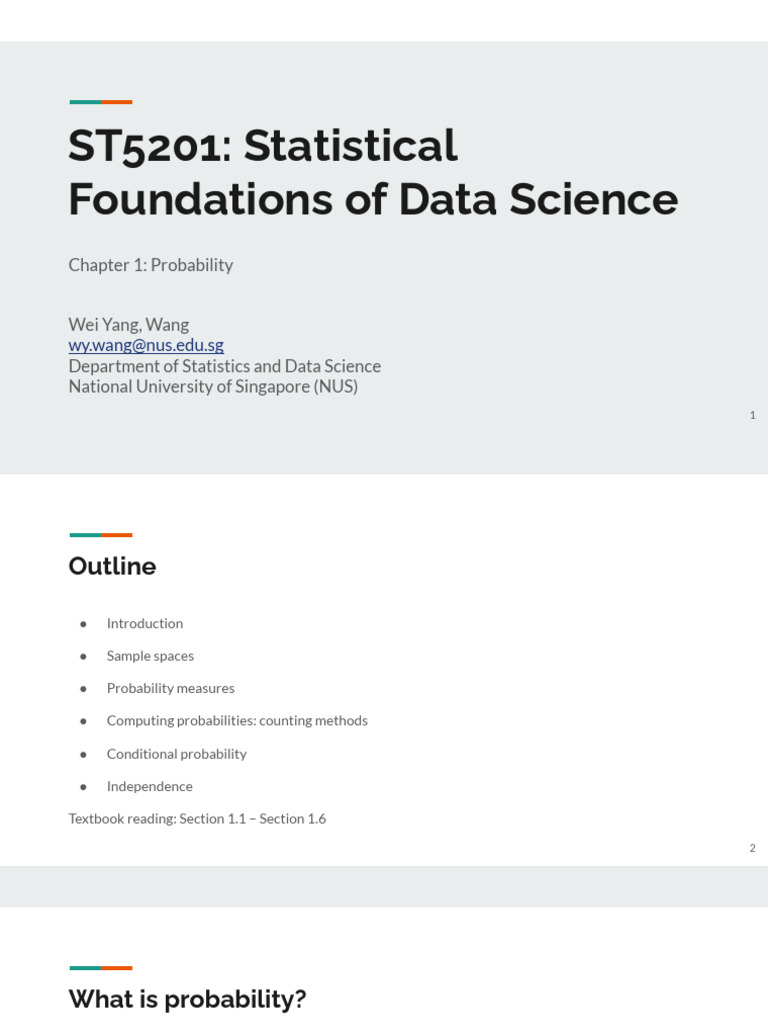 Chapter 1 - Probability (With Solutions) | PDF | Probability | Sampling (Statistics)